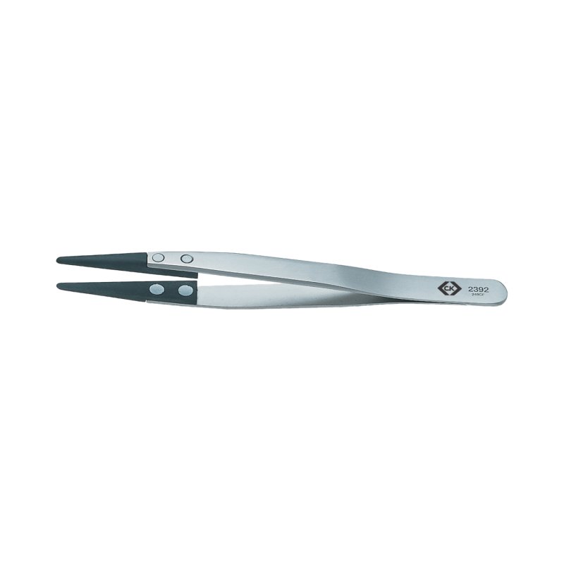Carbofib ESD Round Tweezers | Carl Kammerling International Limited